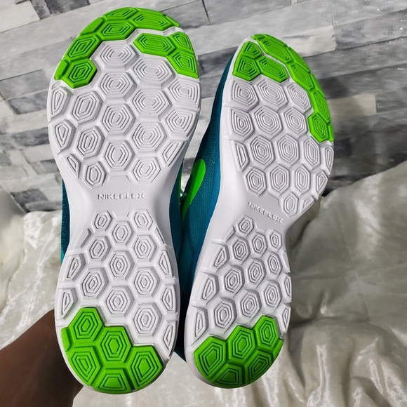 Nike | Shoes | Nike Womans Flex Trainer 6 Turquoise Green Shoes | Poshmark